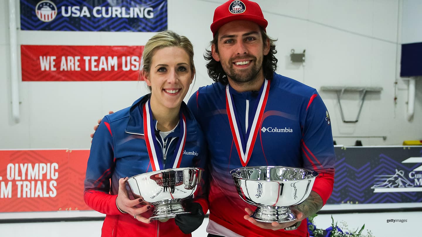 Vicky Persinger And Chris Plys Win Mixed Doubles Curling Qualifier To Earn Olympic Berth | Team USA